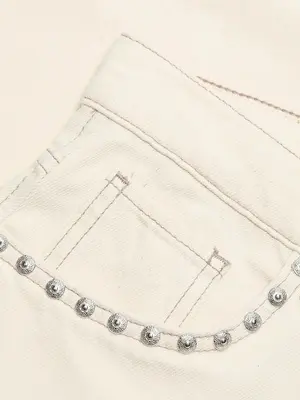 Ba&sh Stunner Studden Straight Jeans
