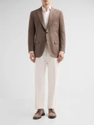 Kiton Woven Cashmere Sport Coat