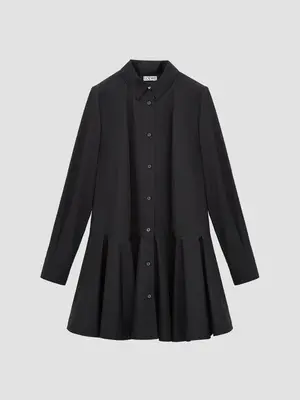 Loewe Cotton Drop-waist Midi-shirtdress