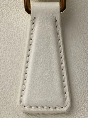 Prada Medium Galleria Leather Top Handle Bag - White