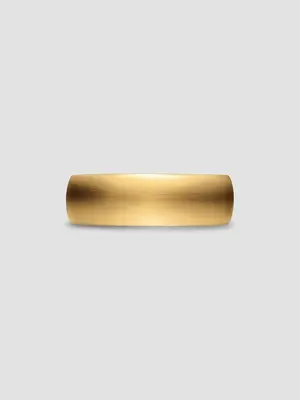 David Yurman Streamline Band Ring In 18k Yellow 7.6mm