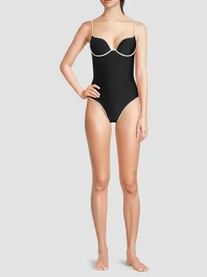 SHANI SHEMER Abby Sweetheart One-piece Swimsuit