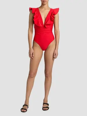 Ramy Brook Kaye One-piece Swimsuit - Flame