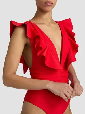 Ramy Brook Kaye One-piece Swimsuit - Flame