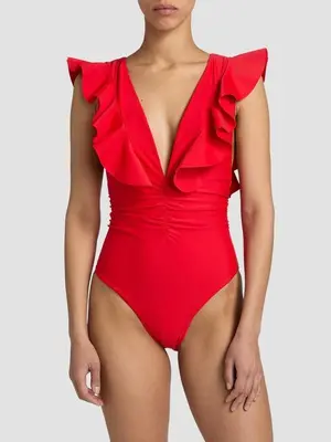 Ramy Brook Kaye One-piece Swimsuit - Flame