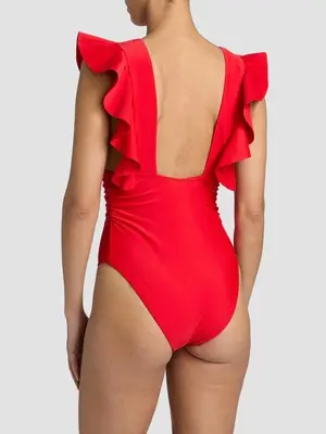 Ramy Brook Kaye One-piece Swimsuit - Flame