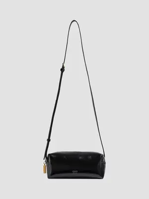 Khaite Mini Kye Leather Crossbody Bag - Black