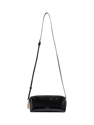 Khaite Mini Kye Leather Crossbody Bag - Black