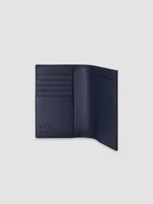 Loewe Anagram Colorblocked Leather Passport Case