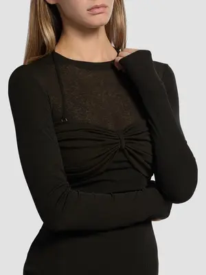Nanushka Artemiz Bodycon Midi-dress