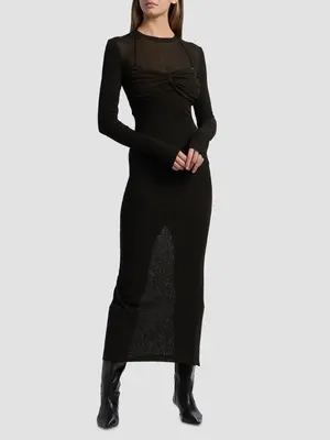 Nanushka Artemiz Bodycon Midi-dress