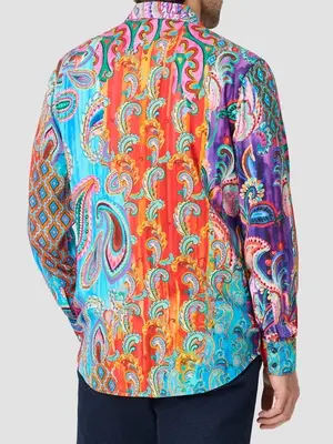 Robert Graham Embellished Paisley Shirt