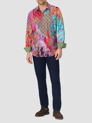 Robert Graham Embellished Paisley Shirt