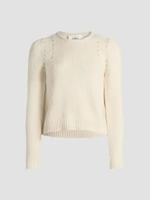 Ba&sh Belma Puff-sleeve Sweater