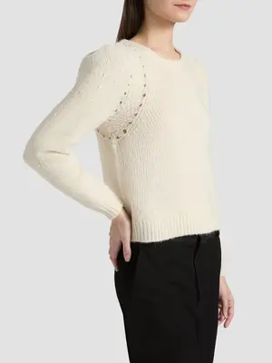 Ba&sh Belma Puff-sleeve Sweater