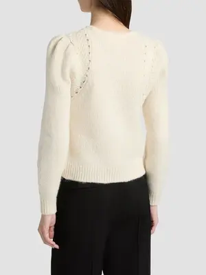 Ba&sh Belma Puff-sleeve Sweater