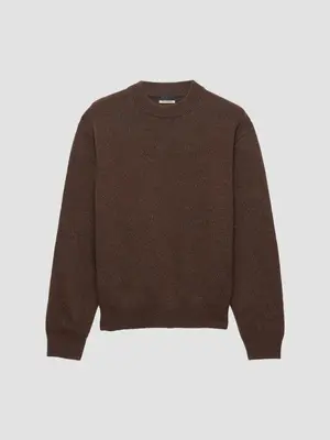 Prada Re-cashmere Crewneck Sweater - Brown