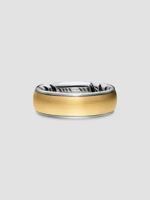 David Yurman Streamline Band Ring In Sterling - Silver