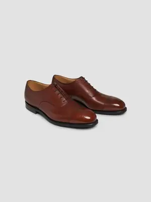 Church's Consul R 2.0 5 Leather Cap-toe Oxfords - Burnt