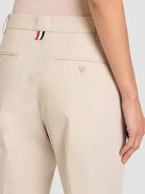 Thom Browne Cotton Cropped Trousers