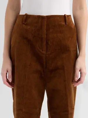 GANNI Corduroy Low Crotch Pants
