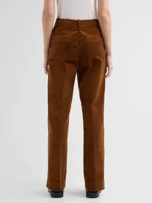 GANNI Corduroy Low Crotch Pants