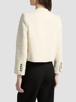 Ba&sh Alfie Textured Cotton-blend Jacket
