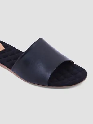 Aera Mia Faux Leather Slides