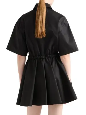 Prada Short-sleeved Re-nylon Dress