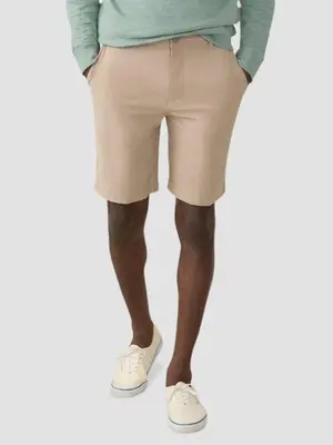 Faherty Brand All Day Tailored Shorts - Khaki