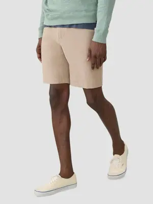 Faherty Brand All Day Tailored Shorts - Khaki