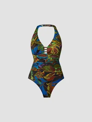 Miraclesuit Amazonia Theia One-piece Swimsuit - Blue Multi