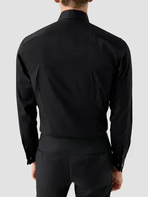 Eton Slim-fit Plissé Bib Tuxedo Shirt