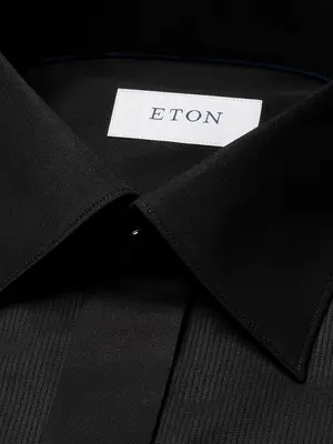 Eton Slim-fit Plissé Bib Tuxedo Shirt