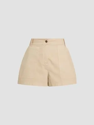 Ramy Brook Canvas Hilary Shorts - Sandstone
