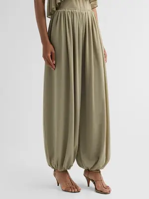 Ronny Kobo Renier Parachute Pants - Elm
