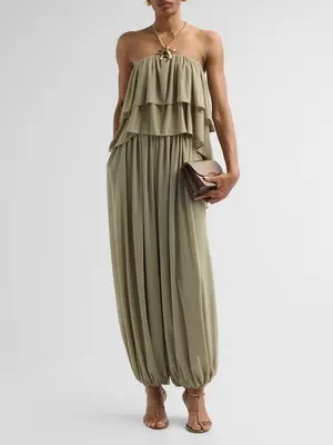 Ronny Kobo Renier Parachute Pants - Elm