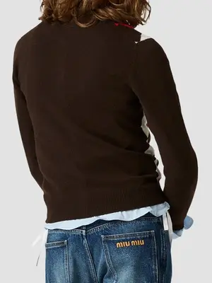 Miu Miu Cashmere Cardigan - Brown