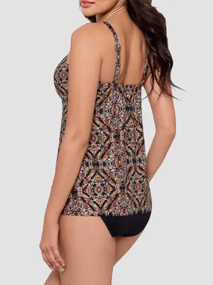 Miraclesuit Scandale Marina Abstract Swimsuit