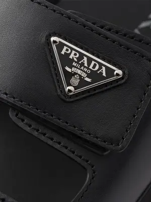 Prada Leather Strap Sandals