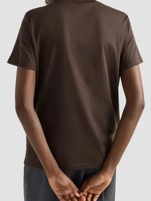 Prada Jersey T-shirt - Brown