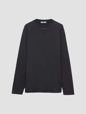 Prada Jersey T-shirt - Grey