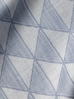 Prada Silk And Wool Shawl - Blue