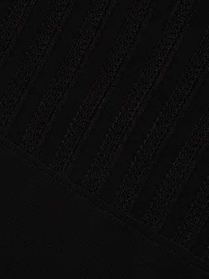 TOCCIN Nancy Pointelle Turtleneck Sweater