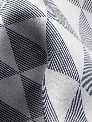 Prada Printed Silk Scarf - Blue