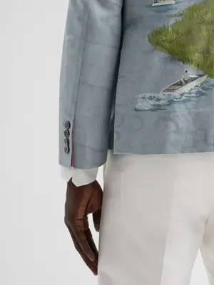 Thom Browne Nantucket Scenic Linen-cotton Sport Coat