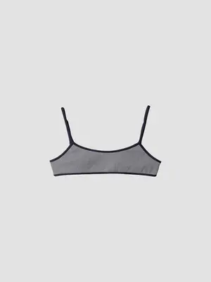Miu Miu Technical Knit Swimsuit - Grey