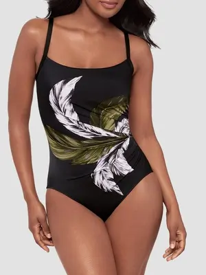Miraclesuit Boca Grande Starr One-piece Swimsuit - Black Multi