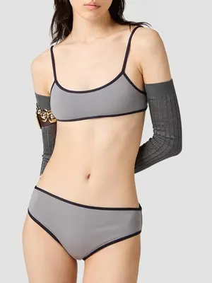 Miu Miu Technical Knit Swimsuit Bottom