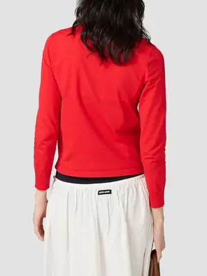Miu Miu Technical Yarn Sweater